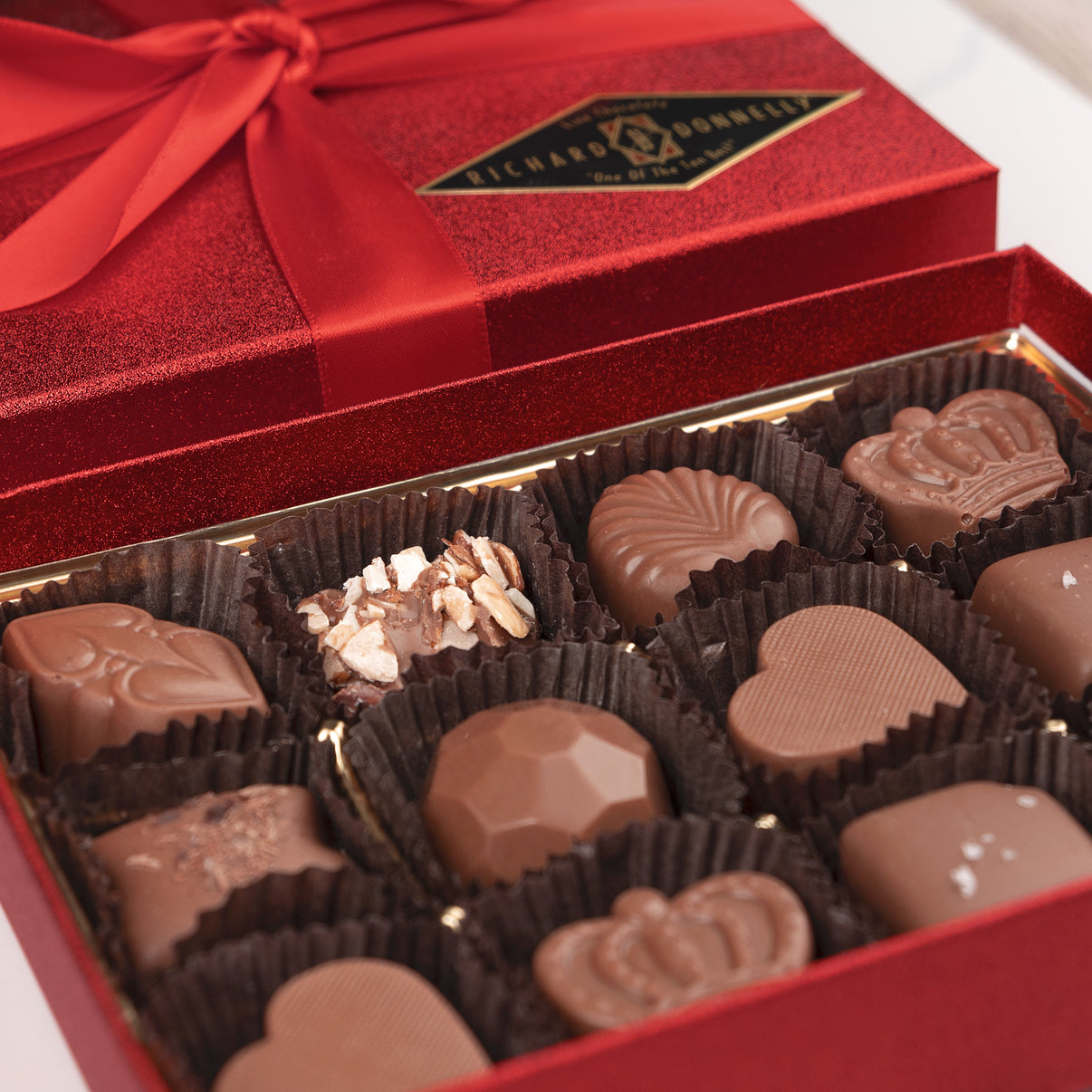 12 Piece Milk Chocolate Gift Box – Donnelly Chocolates