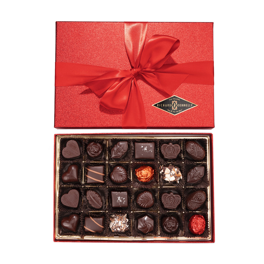 24 Piece Dark Chocolate Gift Box – Donnelly Chocolates